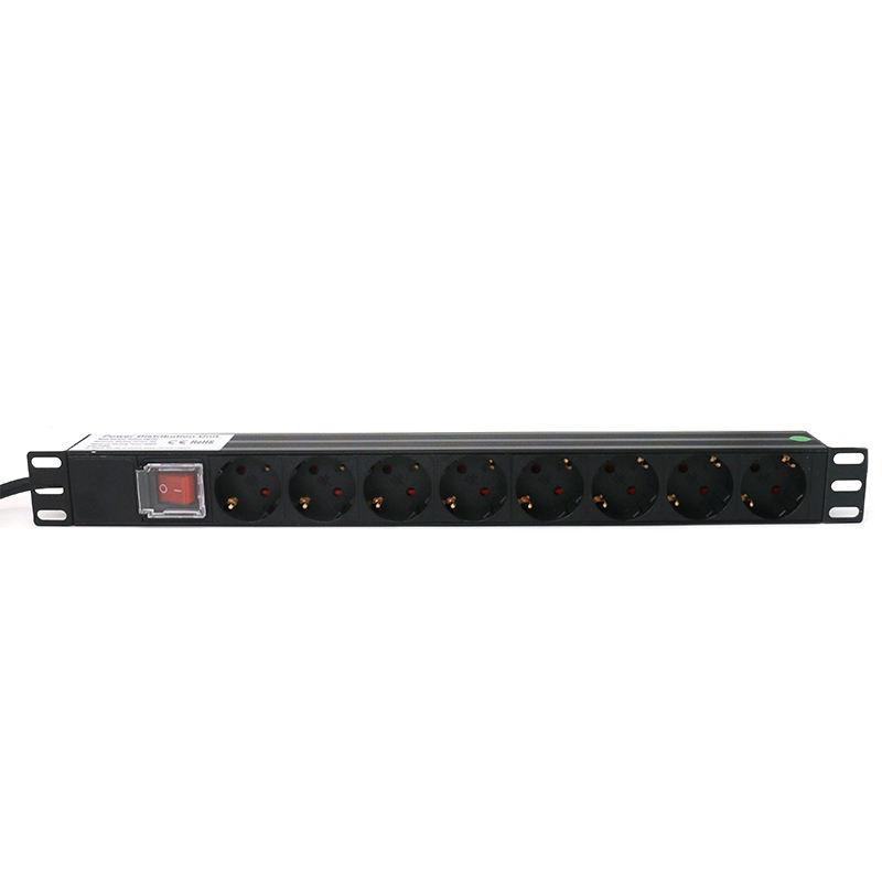 MT-6100 Network Cabinet Intelligent Power Distribution Unit Smart Pdu 8 Way 1U 19inch Rack Mount ...