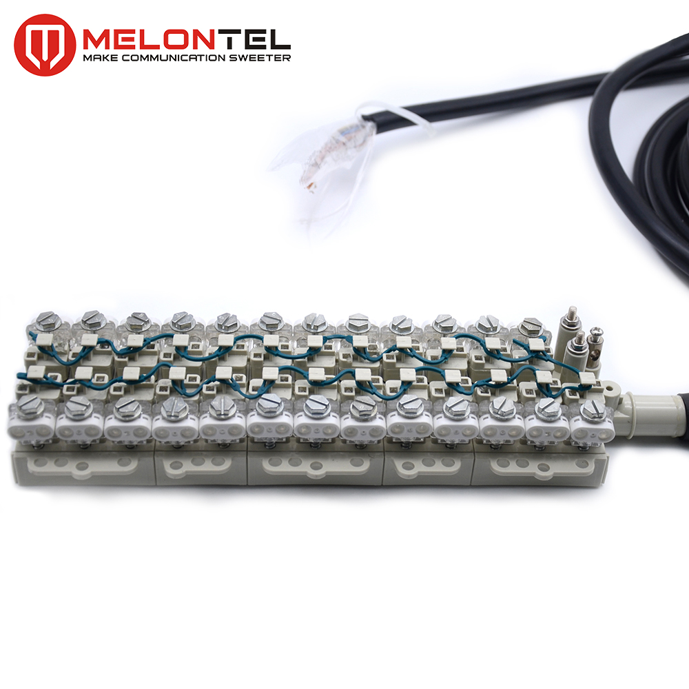 MT-3004 5 10 15 20 25 Pair Drop Wire Block STUB Connector Module With ...