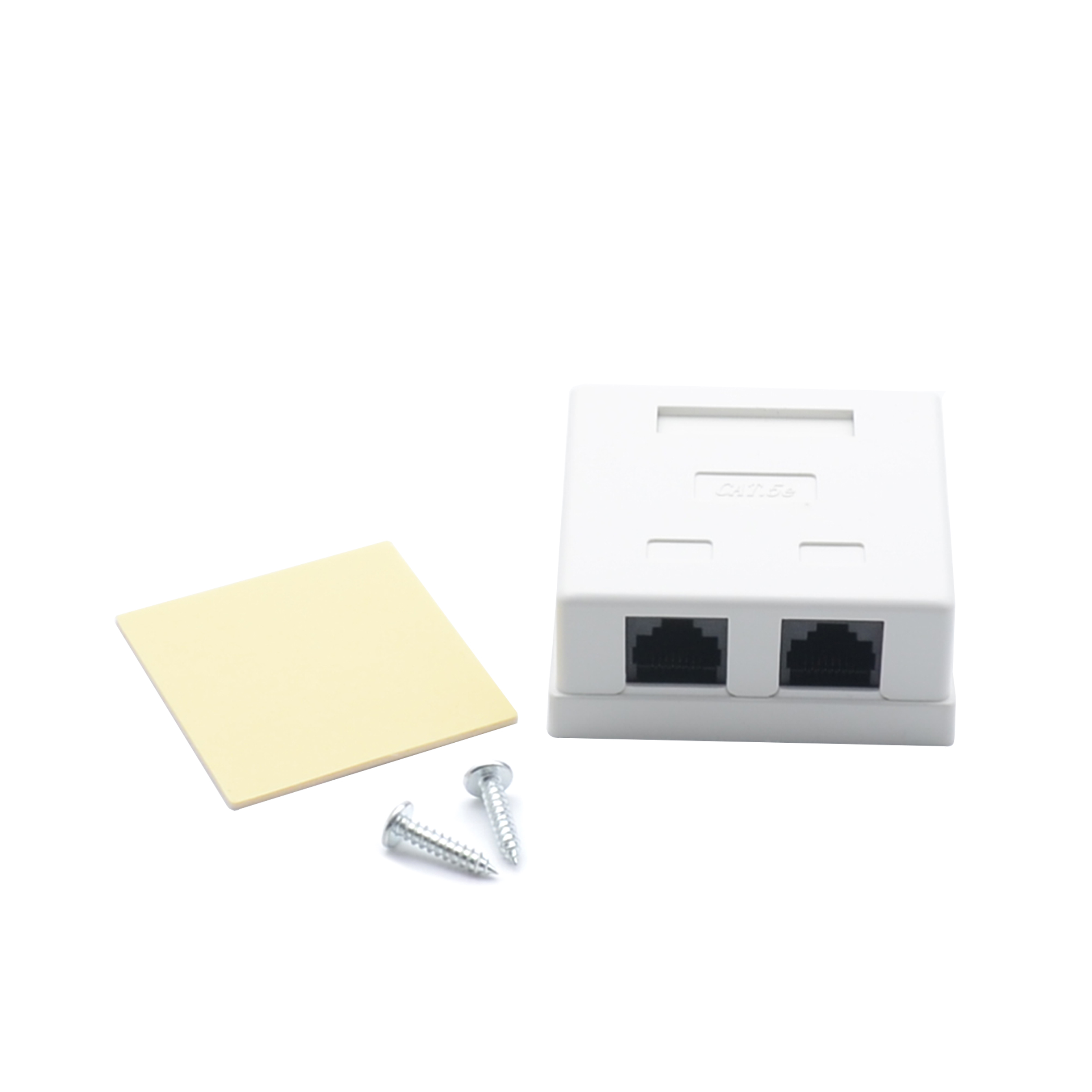MT-5826 Network Box Dual Port RJ45 Surface Wall Mount Box - Buy Dual ...