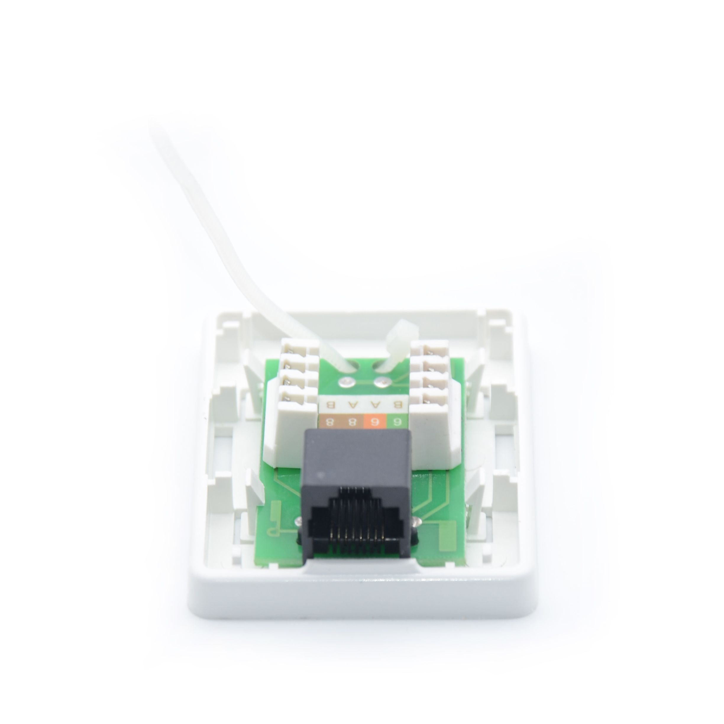 MT-5825 1 Port RJ45 Wall Outlet Single Port RJ45 Surface Mount Box CAT ...