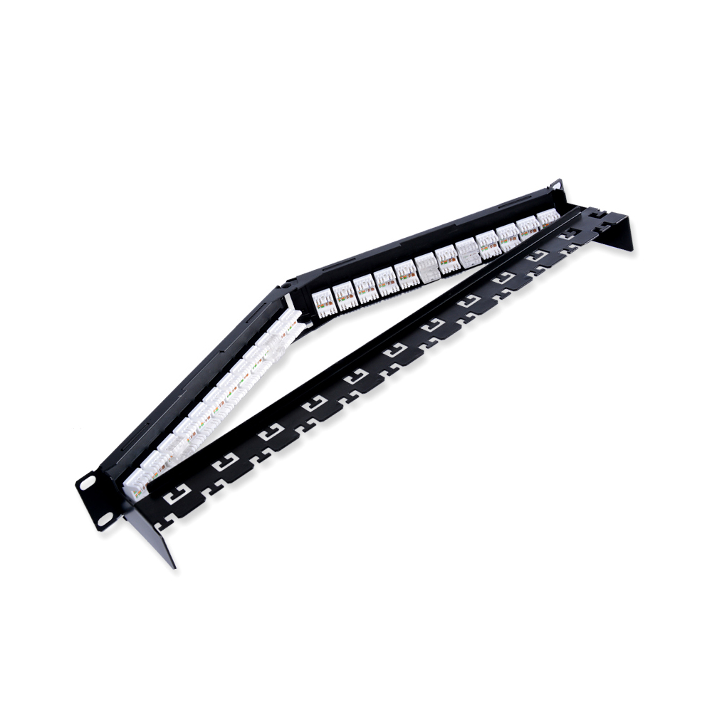 MT-4210 24 Port Network Patch Panel 24 Port 1u Blank Patch Panel with ...