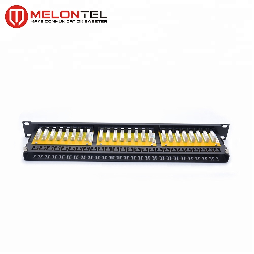 MT-4017 19 Inch 1U 48 Port CAT5e CAT6 Patch Panel With Dual IDC - Buy ...