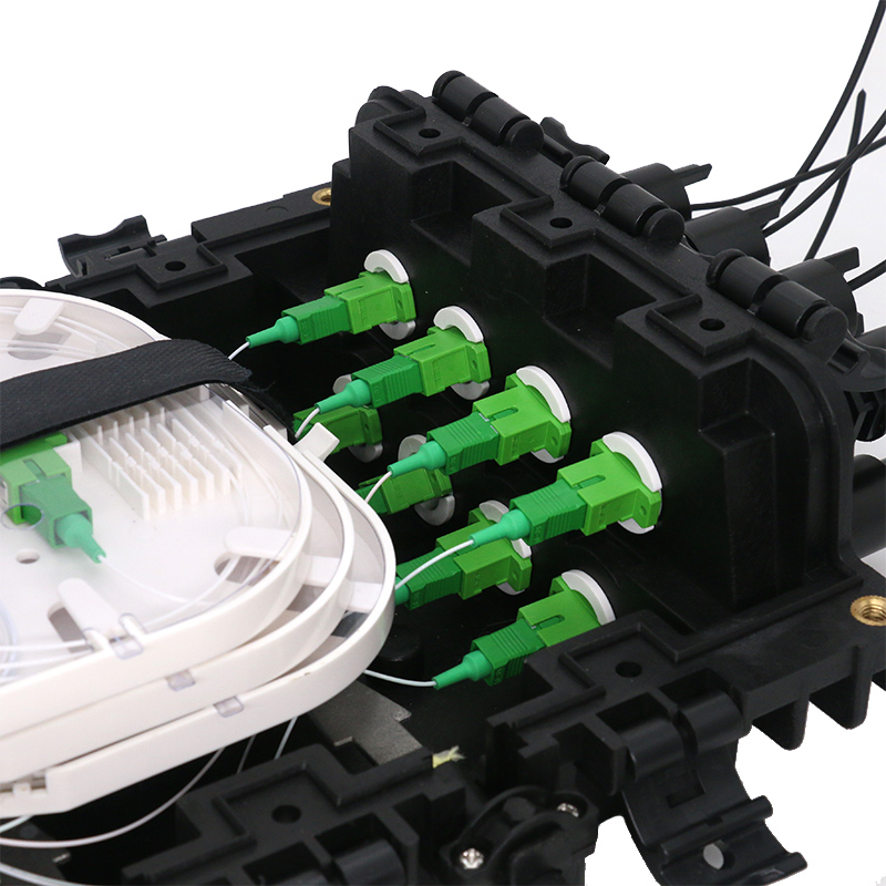 MT-FDP-1525 IP66 Waterproof FDP Fiber Optic Splice Closure 8 Core Pre ...