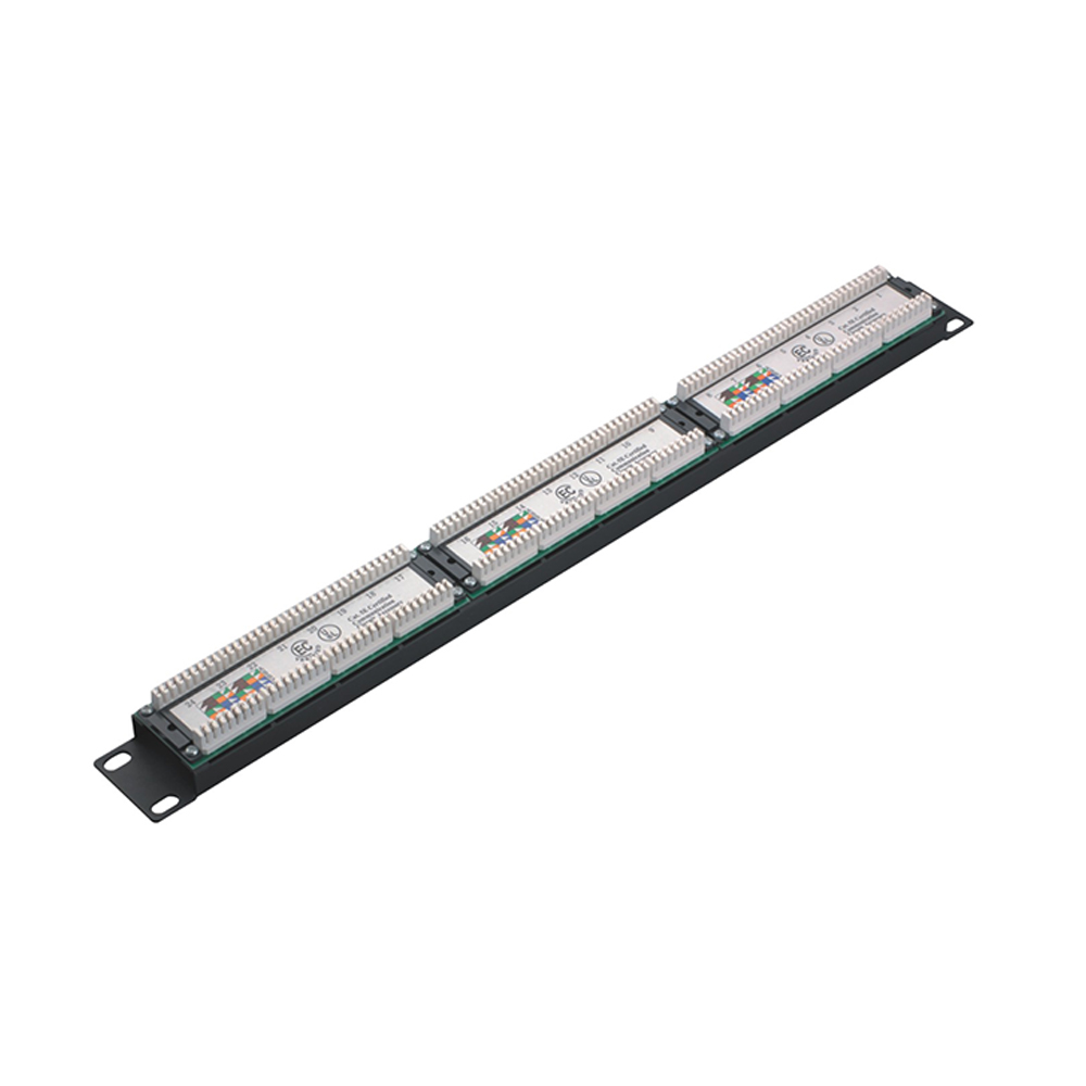 MT-4009 Cat5E 1U 24 48 Port Patch Panel Cat5e UTP Network RJ45 Patch ...